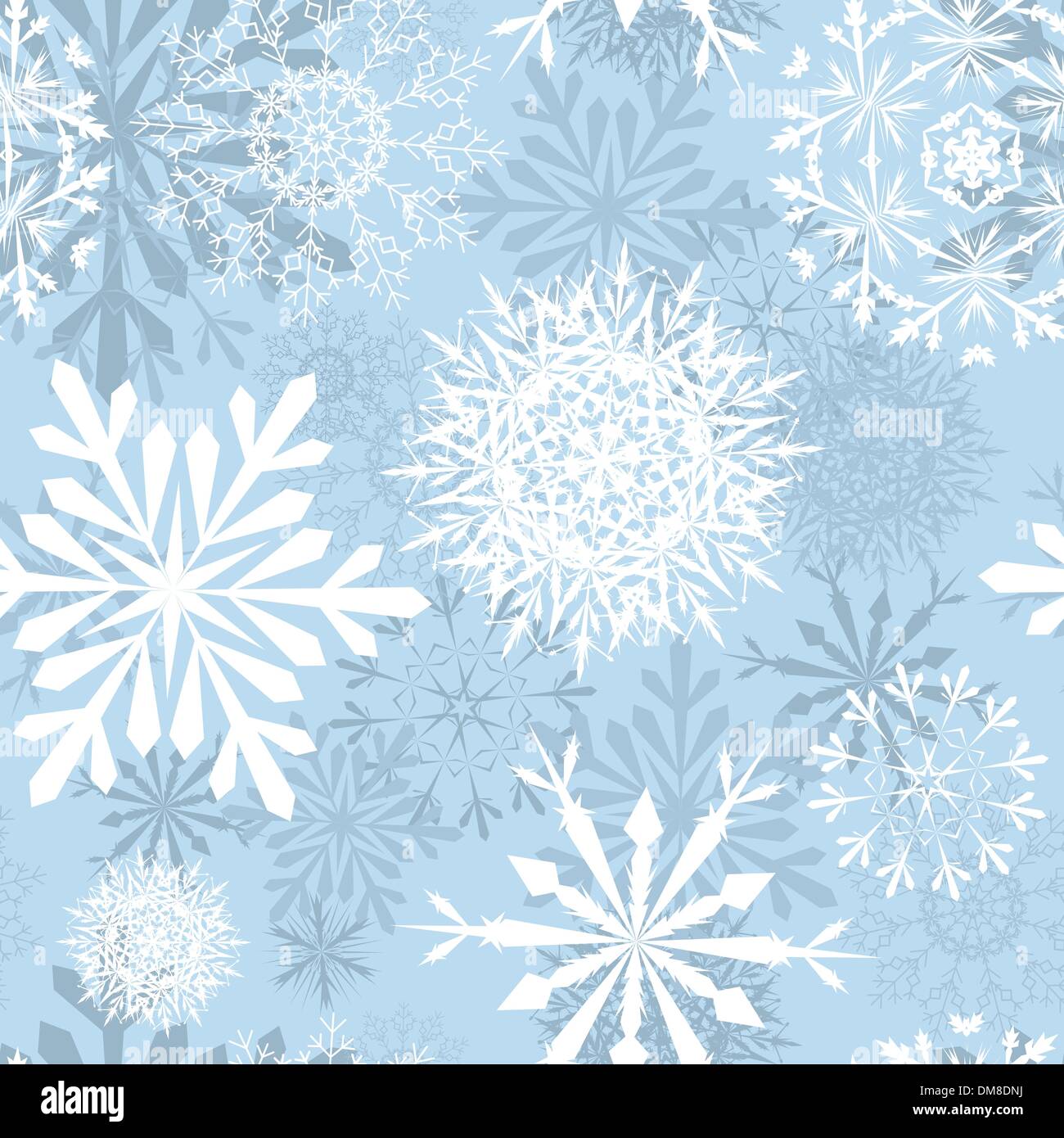 Snowflakes stars winter symbols Stock Vector Images - Alamy