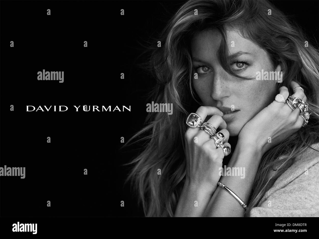 Gisele Bundchen stars in an advertisement jewelry brand David Yurman ...