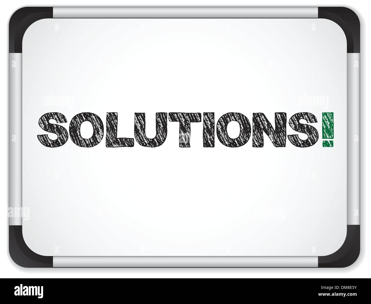 Thinking about solutions Stock Vector Images - Alamy