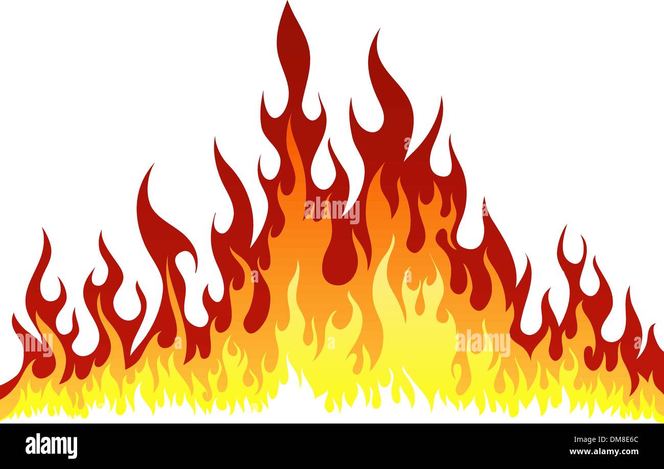 Fire drawings Stock Vector Images - Alamy
