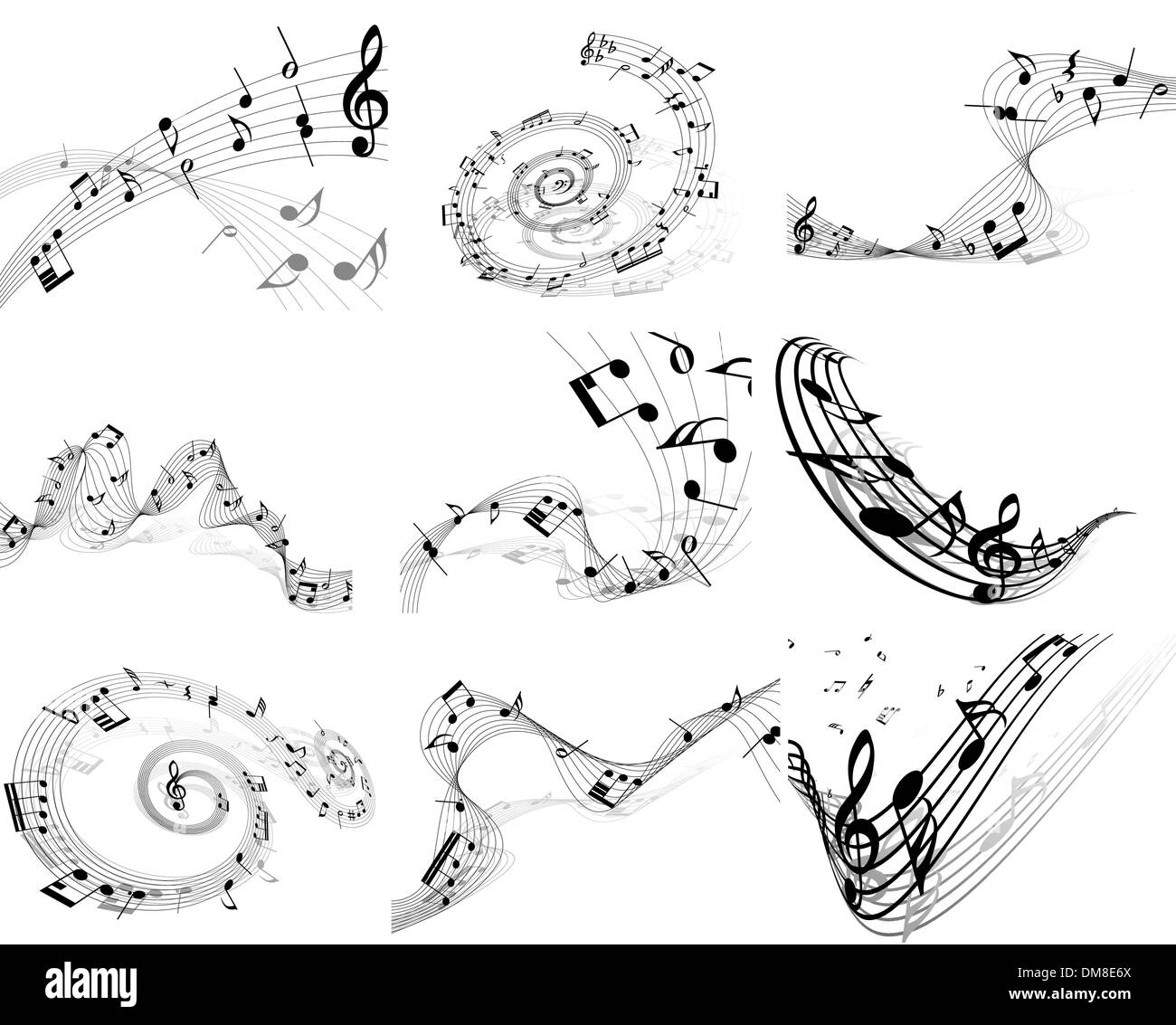 Shapes curves and shadows Stock Vector Images - Alamy