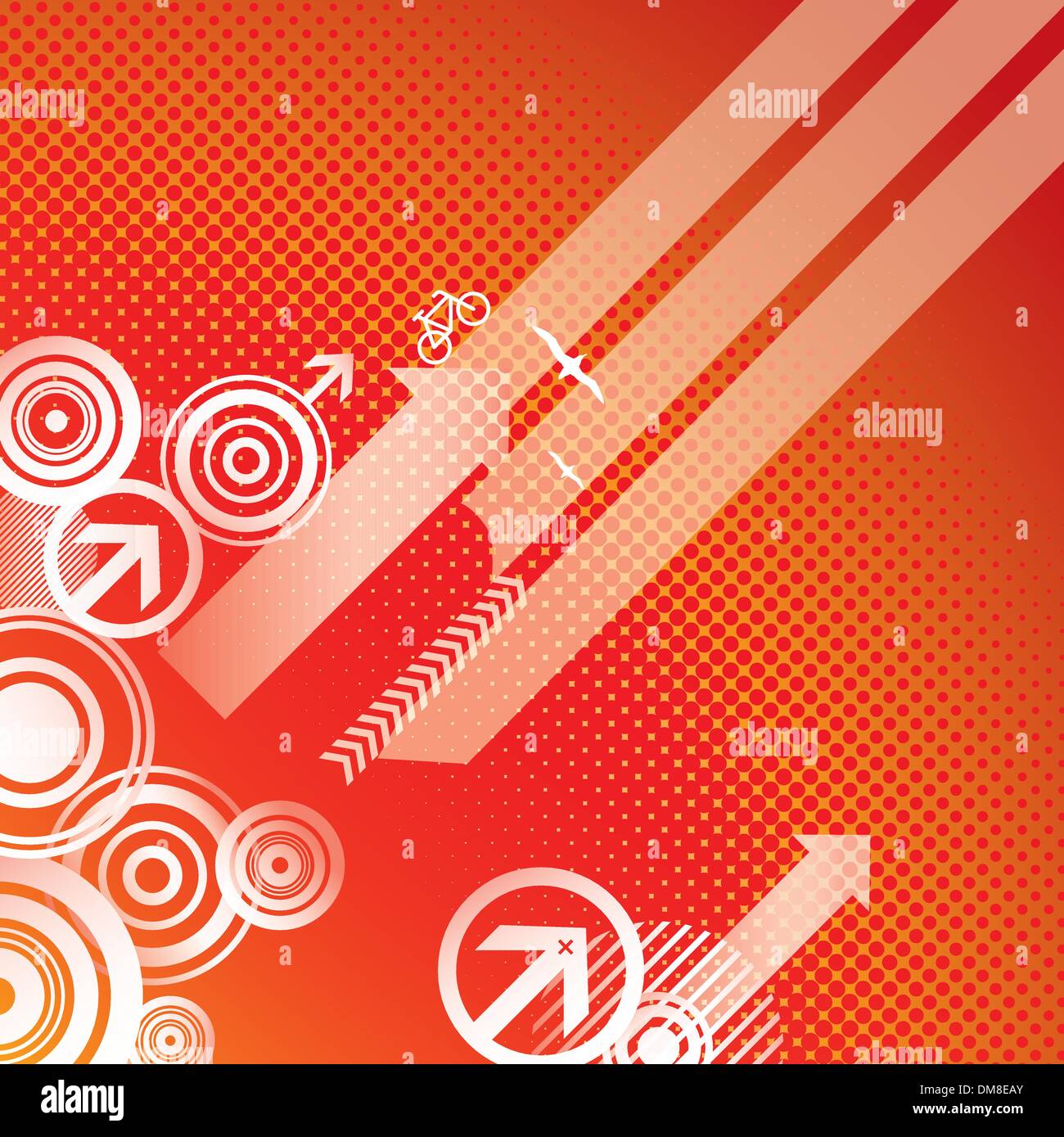 Migration background Stock Vector Images - Alamy