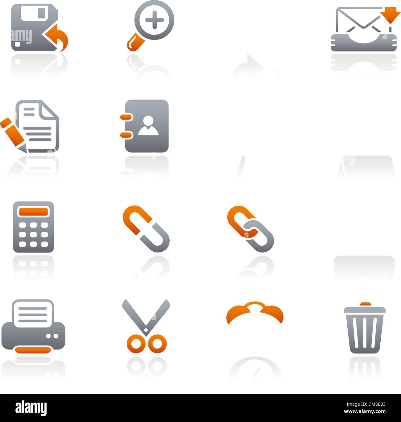 Interface // Graphite Icons Series Stock Vector Image & Art - Alamy