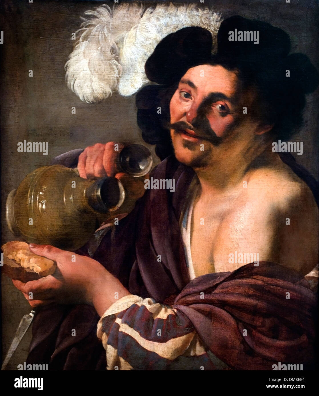 The country knecht by Hendrick ter Brugghen 1588-1629 Dutch - Flemish ...