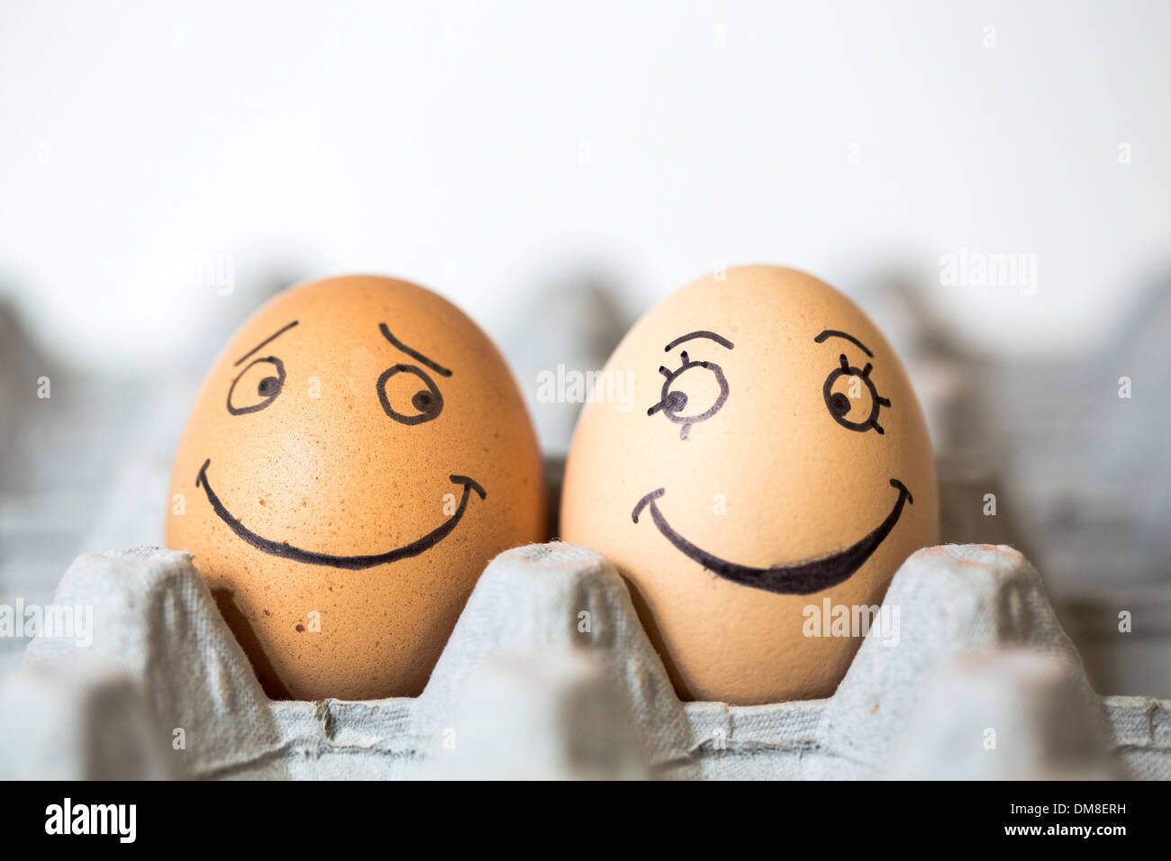 Couple of eggs hi-res stock photography and images - Alamy