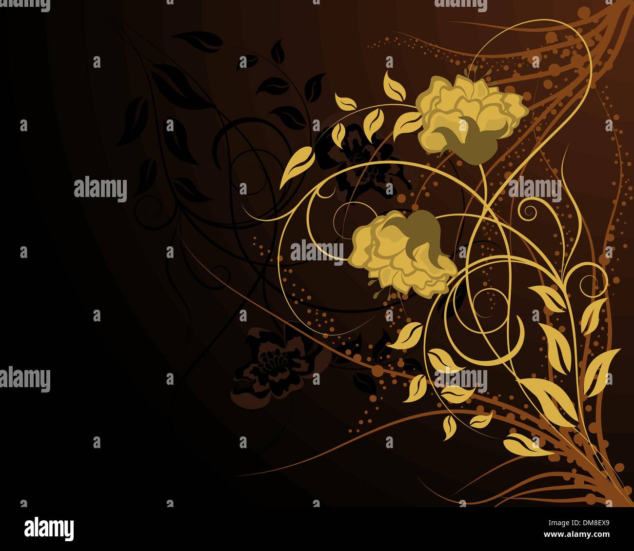 Floral backgrounds images hi-res stock photography and images - Alamy