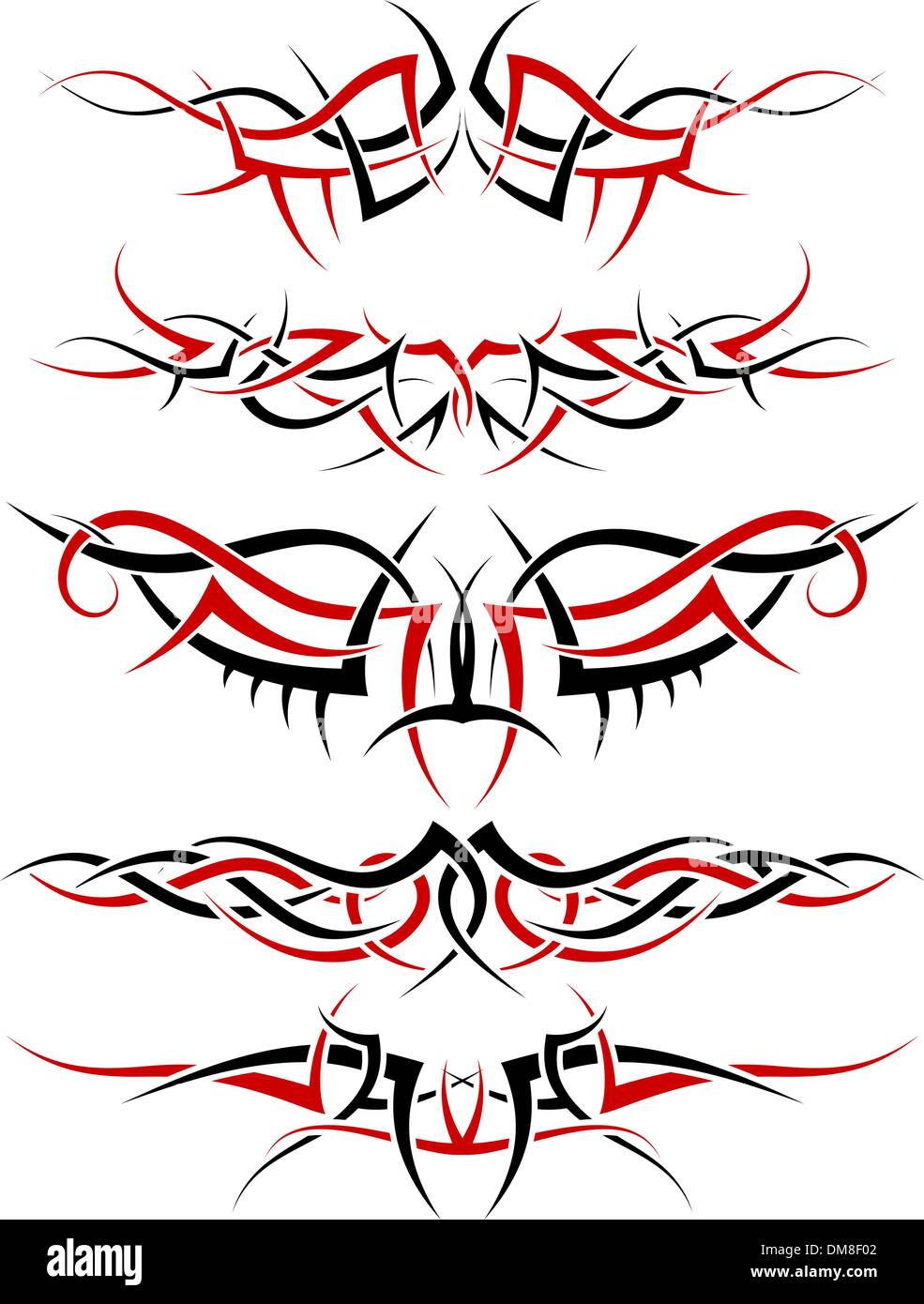 Tattoos collection Cut Out Stock Images & Pictures - Alamy