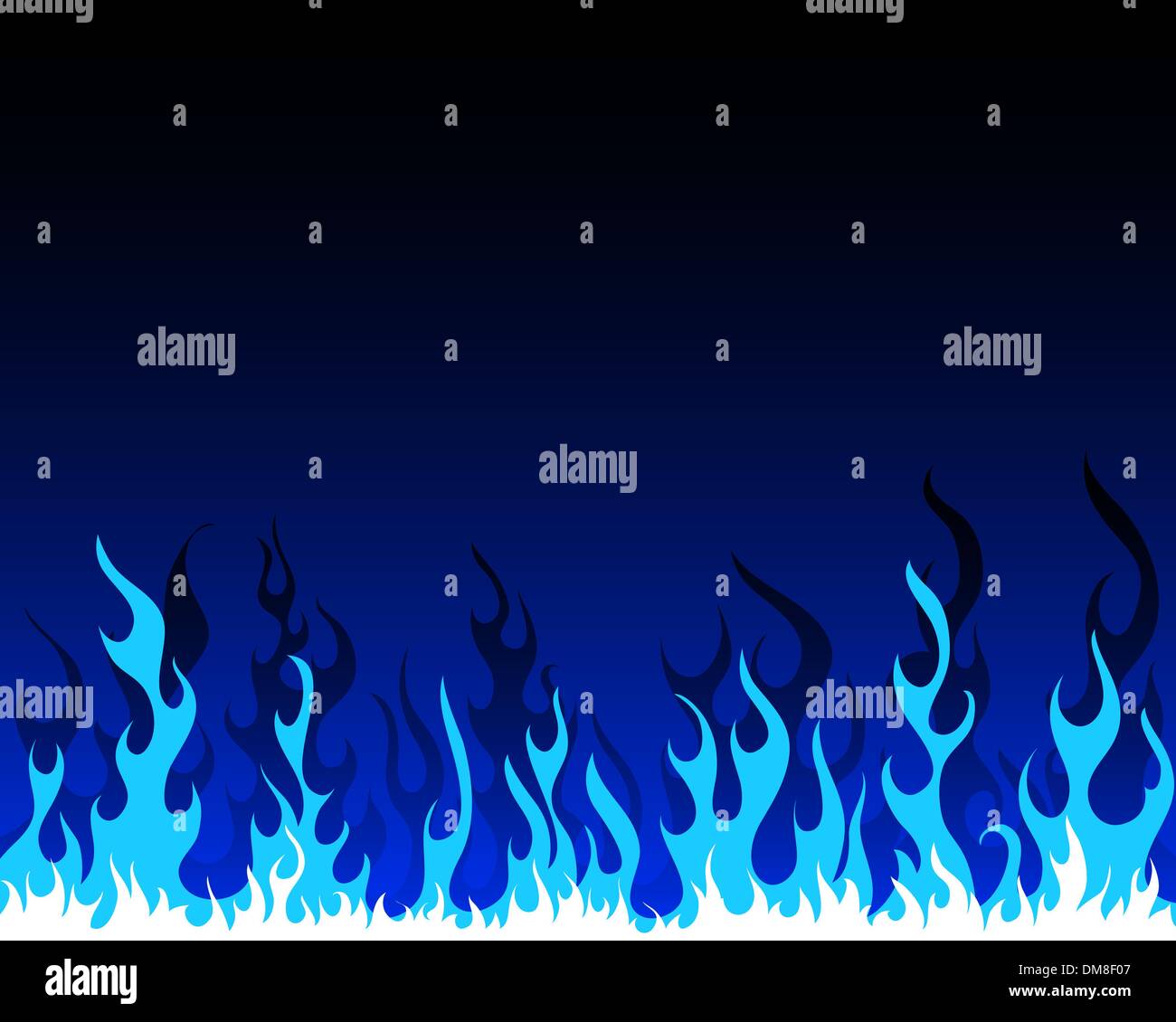 Blue hot rod flames hi-res stock photography and images - Alamy