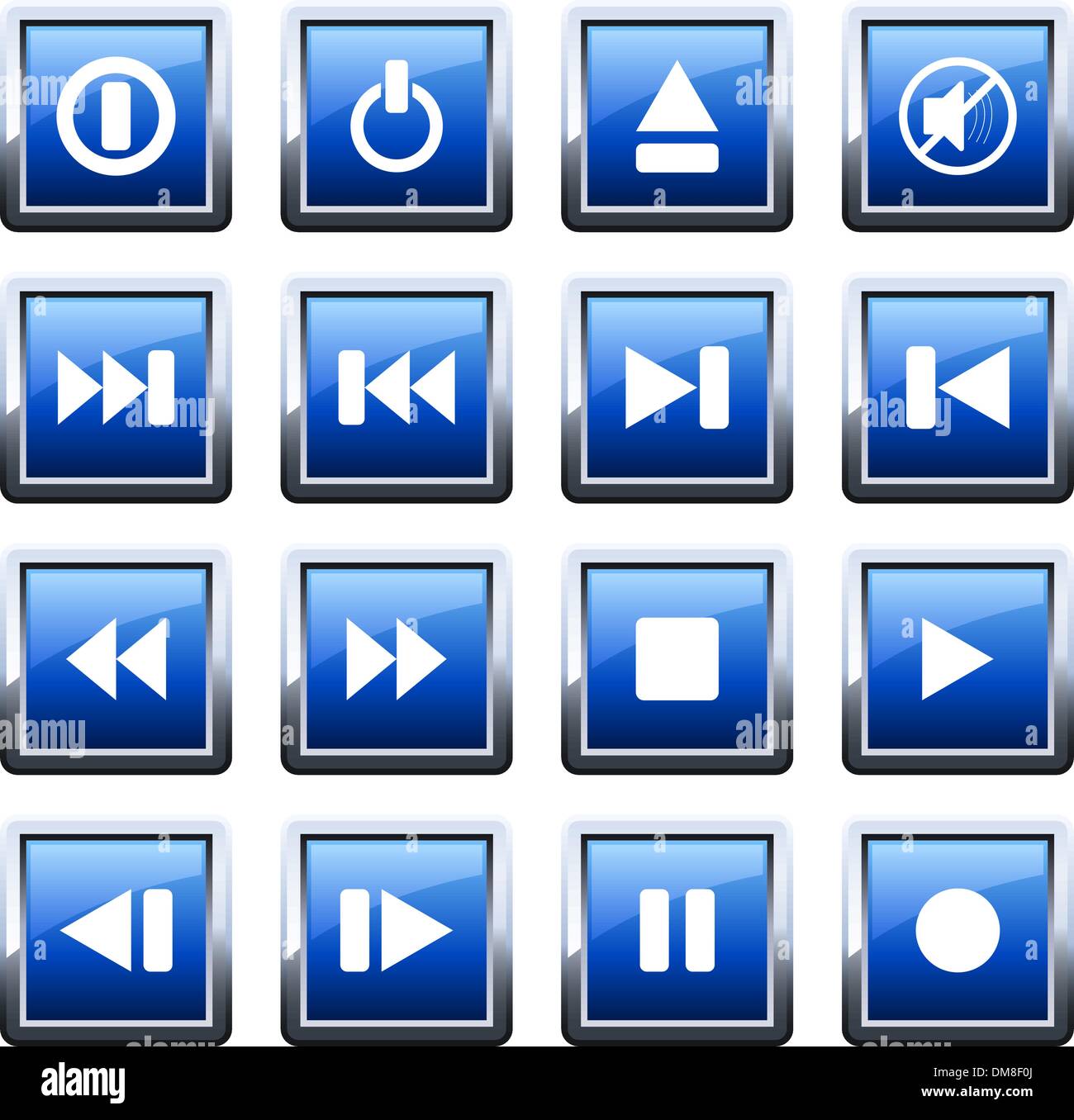 musical icons set Stock Vector Image & Art - Alamy