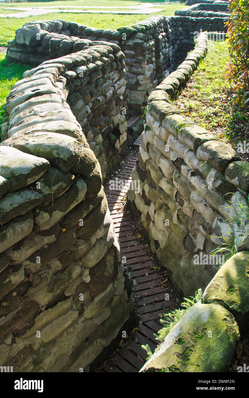 Ww1 Trench Line High Resolution Stock Photography and Images - Alamy