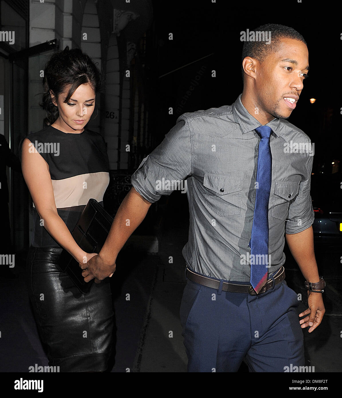 Cheryl Cole enjoys a late dinner with new beau Tre Holloway at Sumosan ...