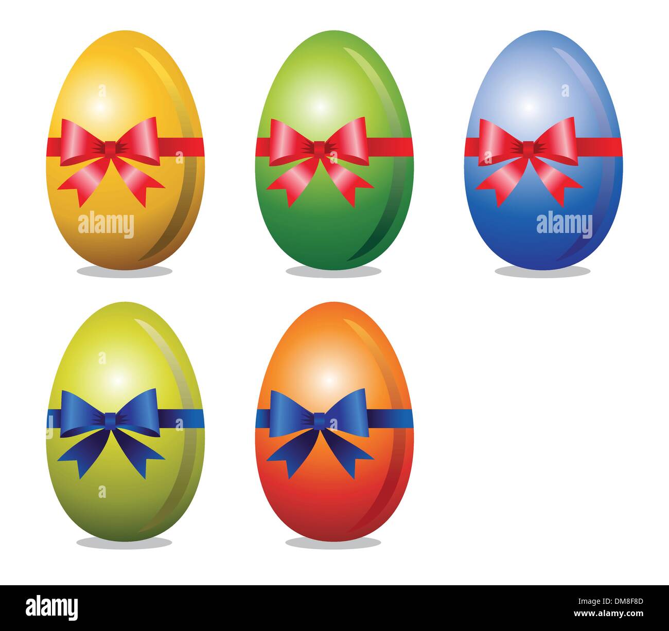 Easter clipart set hi-res stock photography and images - Alamy