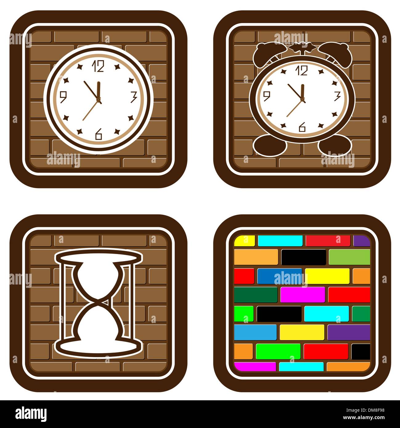 Time structure Stock Vector Images - Alamy