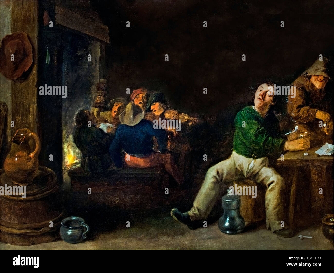 Peasant's Tavern 1633 by David Teniers the Younger (1610–1690) Belgian ...