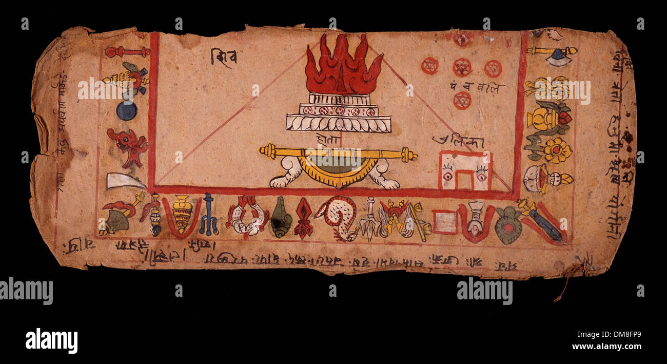 This collection showcases various ritual objects and decorative arts ...