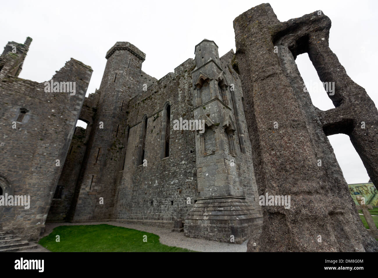 11th century reproduction cross of Saint Patrick and the Gothic ...