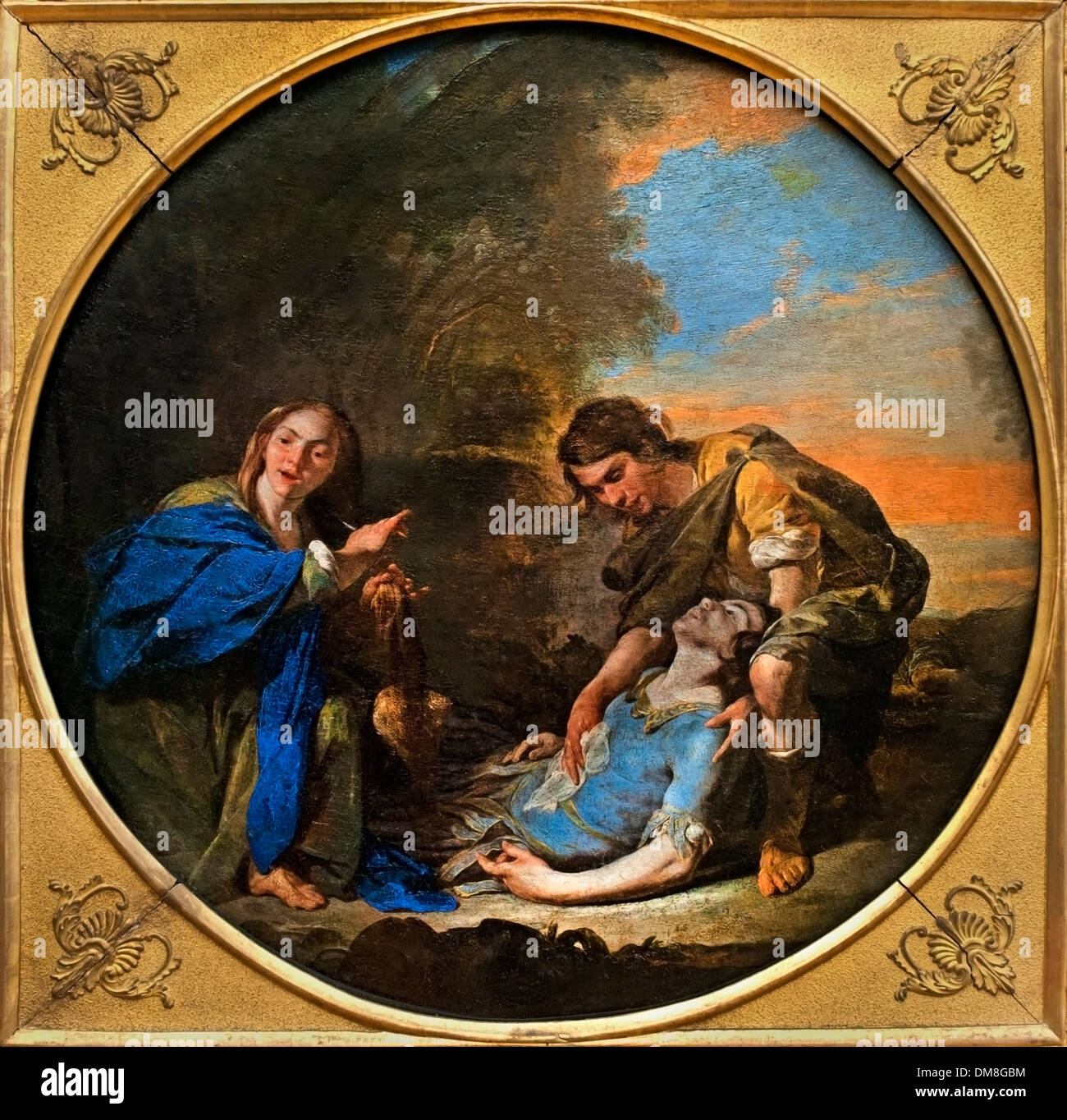 Erminia and Tancred Bernardo Cavallino (1616-1656) Italy Italian Stock ...