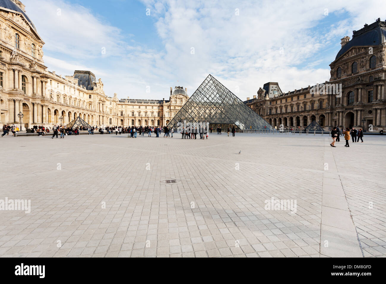Facade Square Court Louvre High Resolution Stock Photography and Images ...