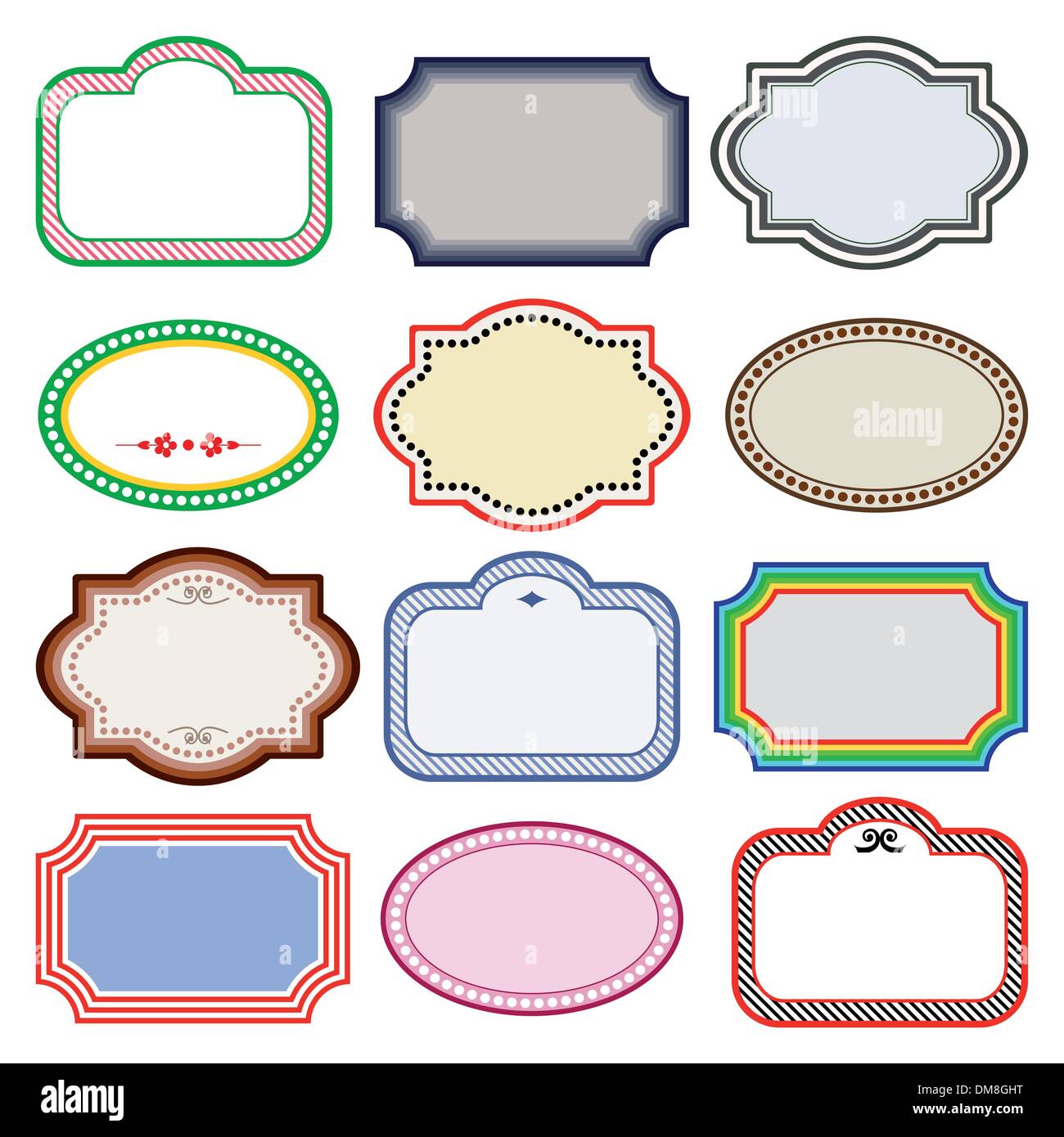 Text space vector vectors Cut Out Stock Images & Pictures - Alamy