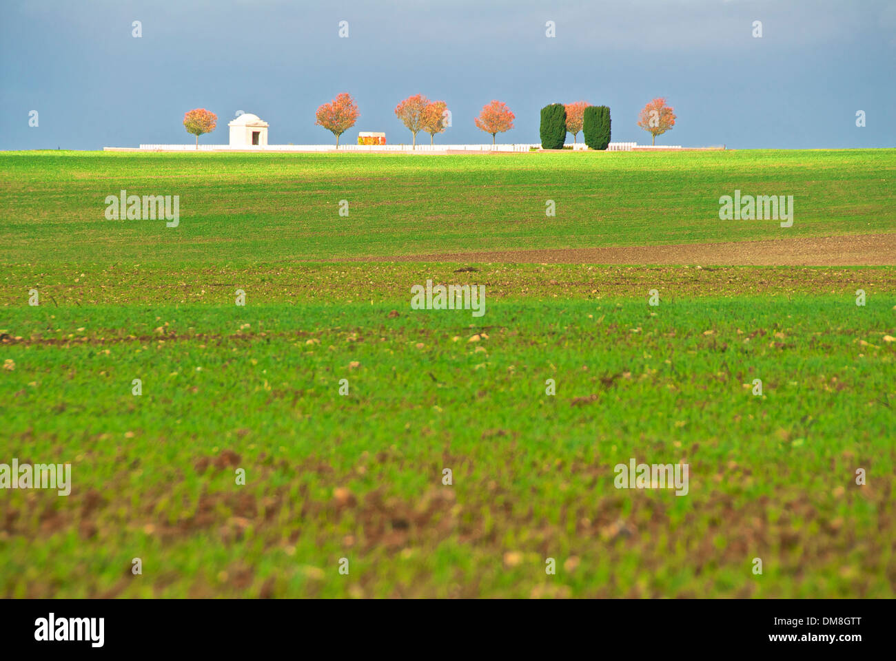 Distant cemetery hi-res stock photography and images - Alamy