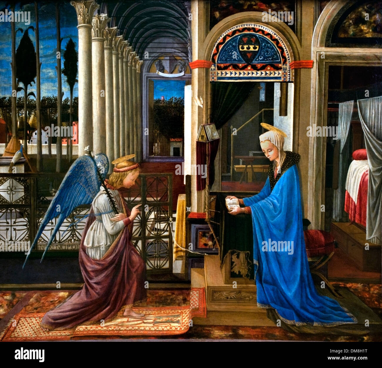 The Annunciation 1445 Fra Carnevale (1425–1484) Italy Italian Virgin ...