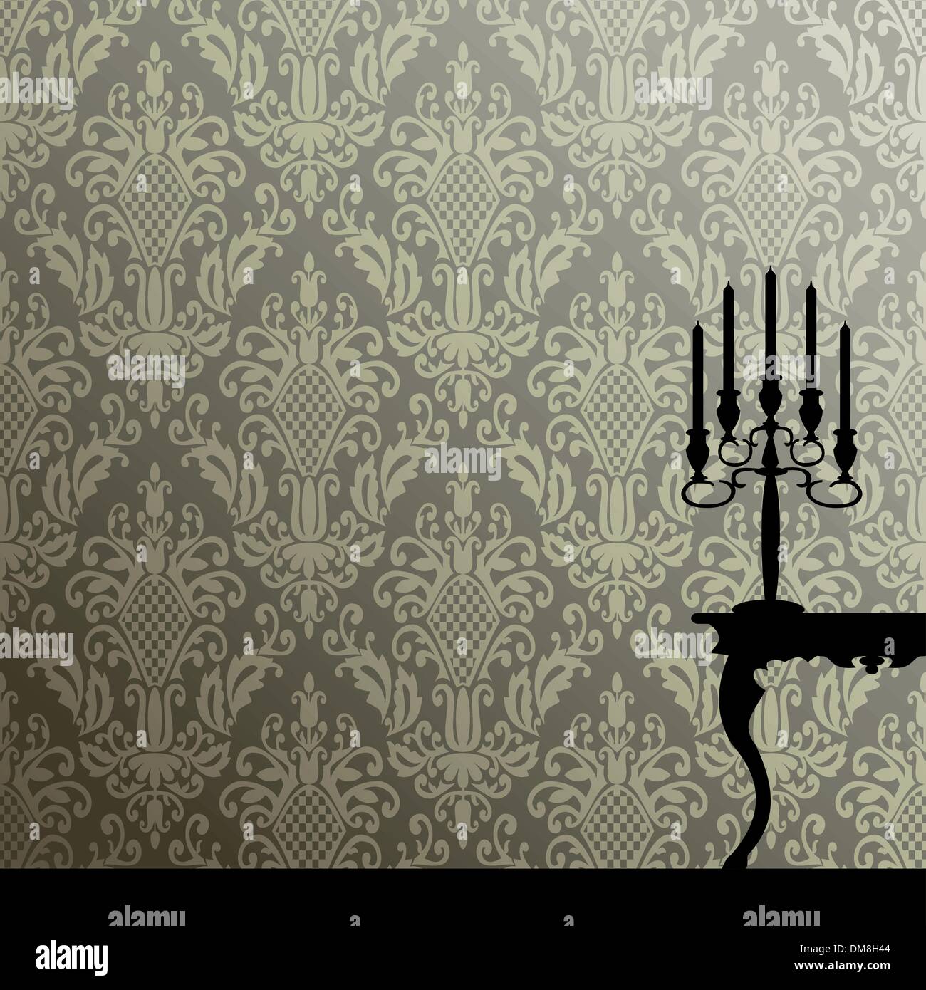 Damask vectors hi-res stock photography and images - Alamy