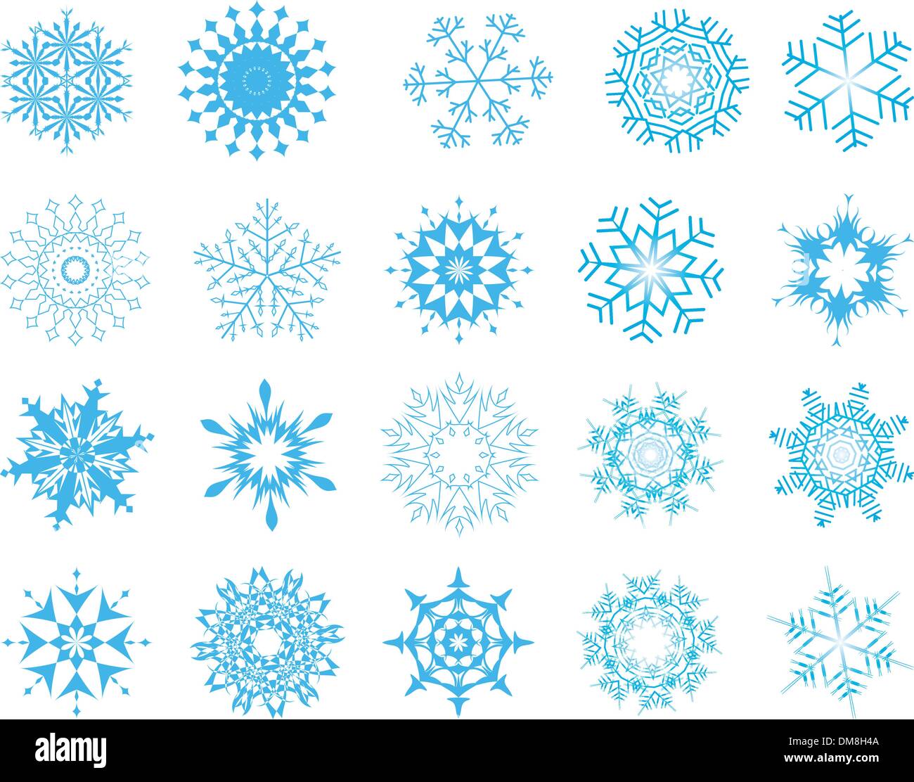 Set christmas symbols in Stock Vector Images - Alamy