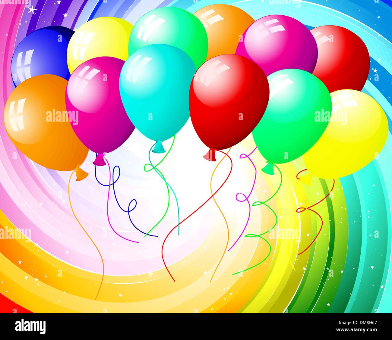 Color explosion rainbow colors Stock Vector Images - Alamy