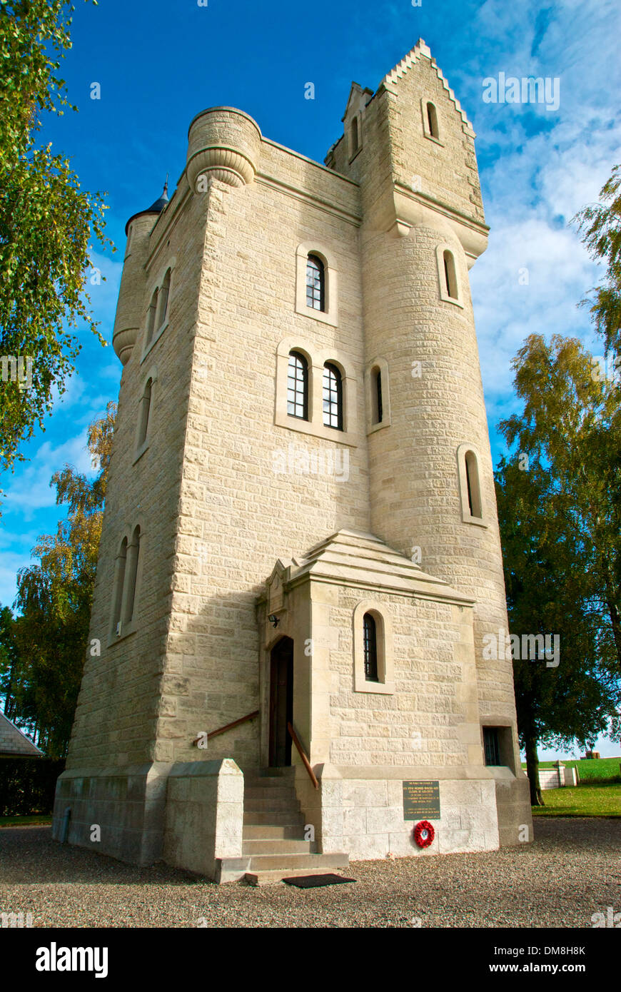 The Somme The Ulster Tower Stock Photo - Alamy