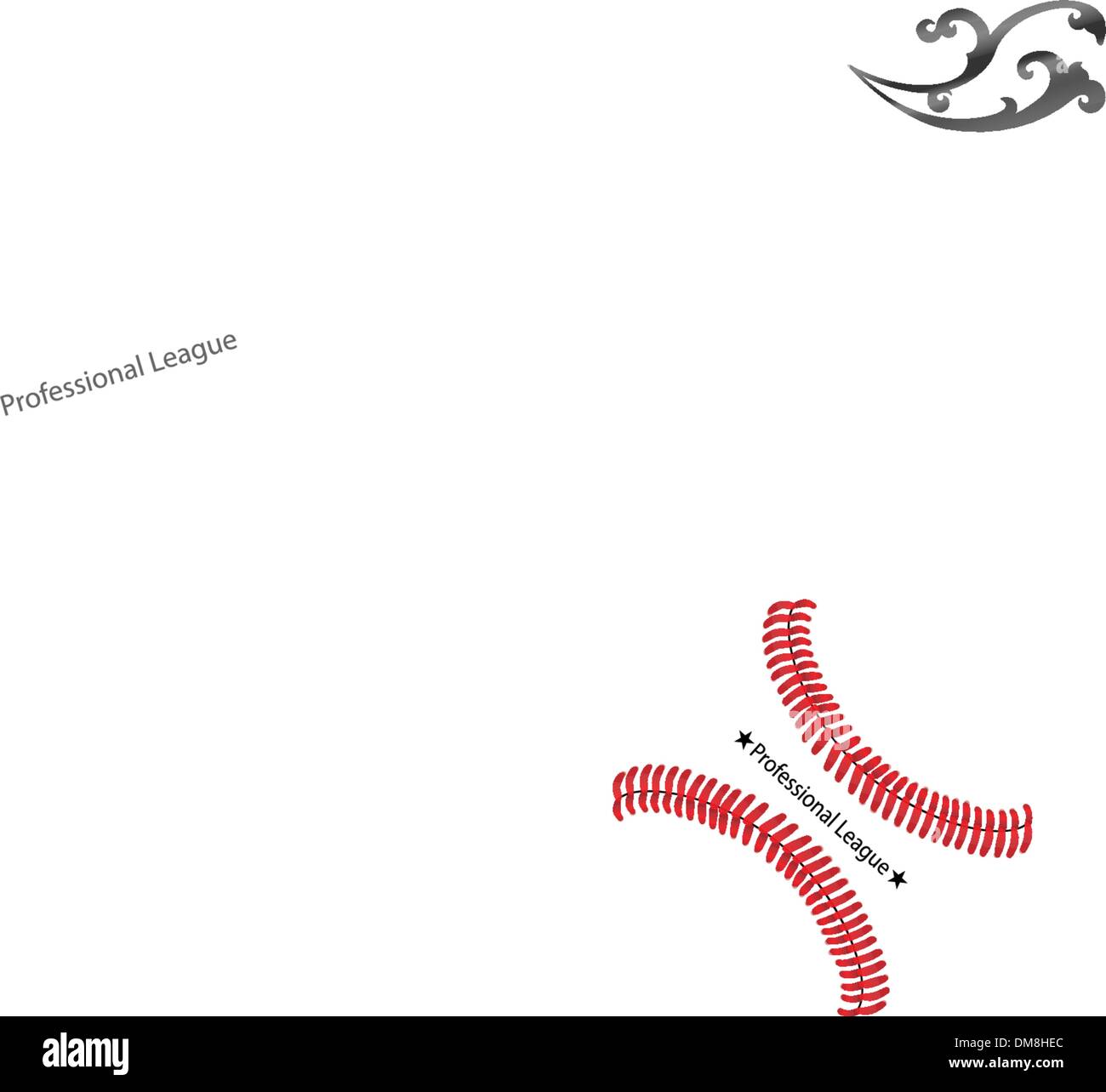 Sports equipment on white Stock Vector Images - Alamy