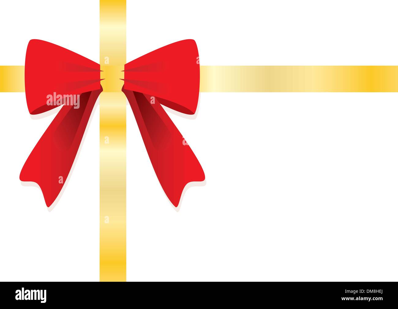 Red ribbon isolated new Stock Vector Images - Alamy