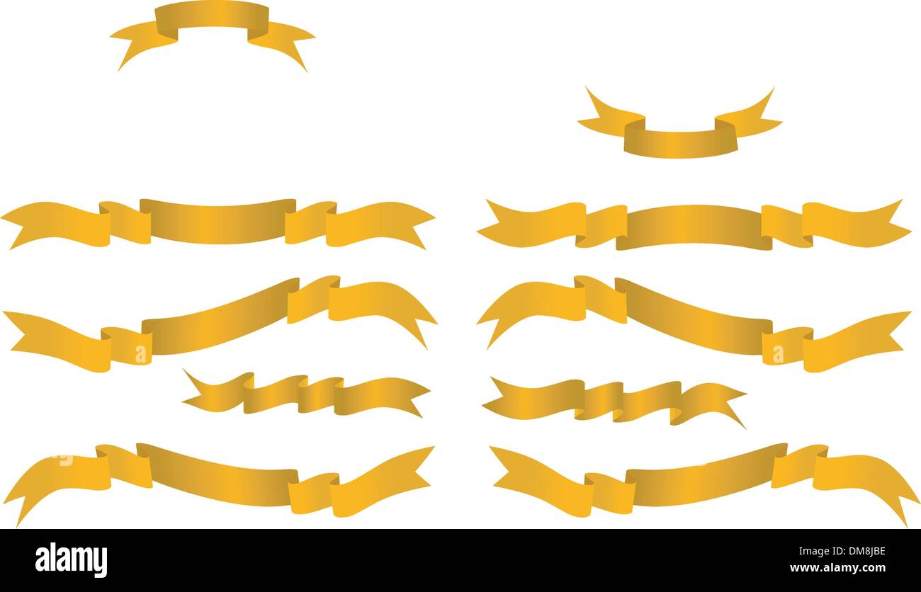 Gold painted satin Stock Vector Images - Alamy