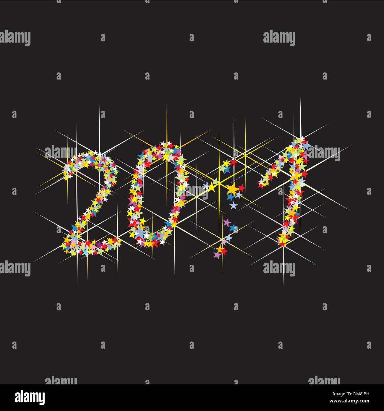 2011 year Stock Vector Images - Alamy