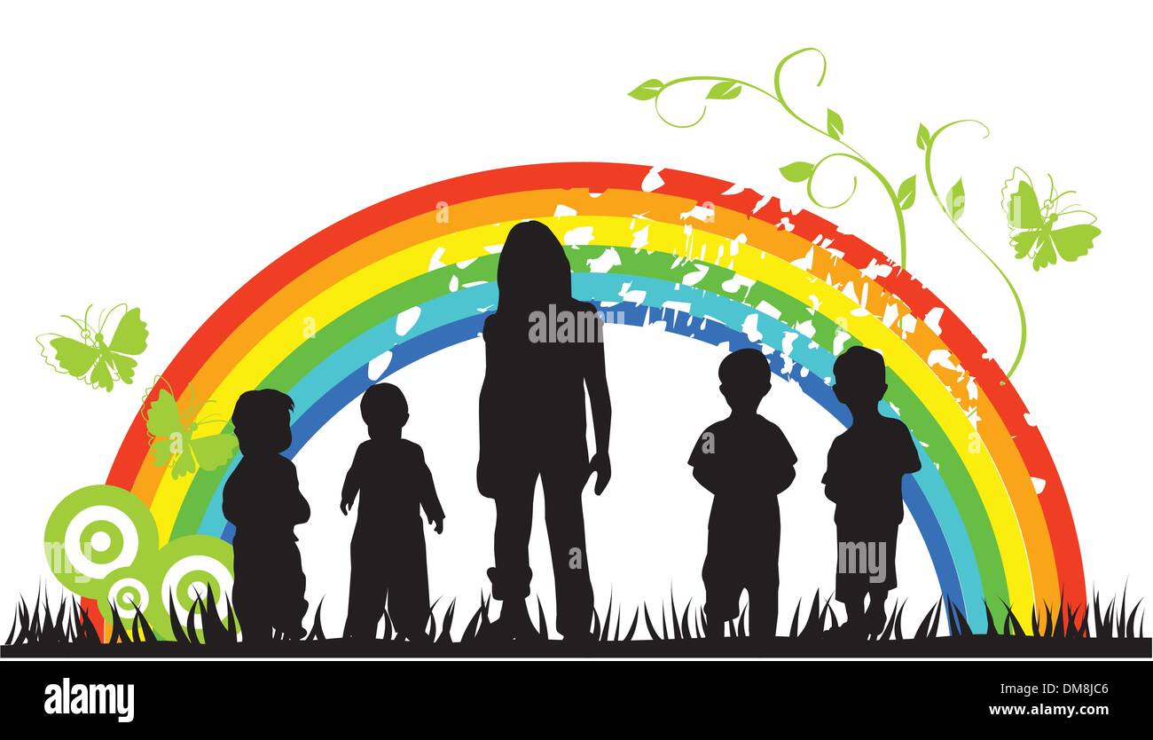 Children human age child Stock Vector Images - Alamy