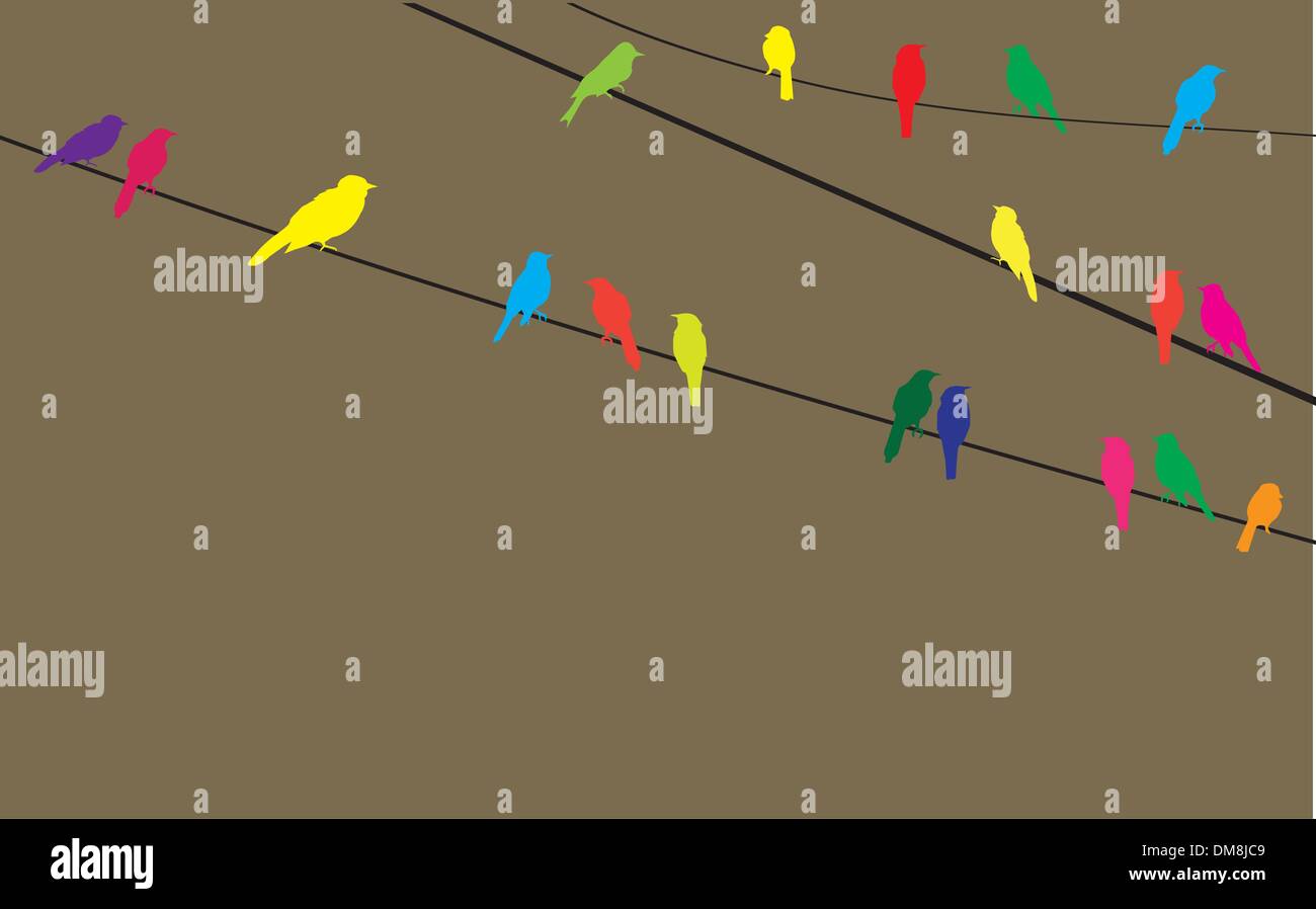 Fragile silhouettes Stock Vector Images - Alamy