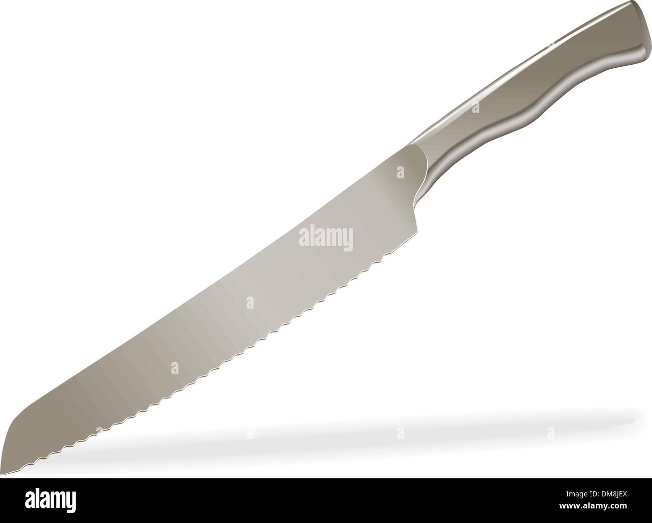 Vector kitchen bread knife Stock Vector Image & Art - Alamy