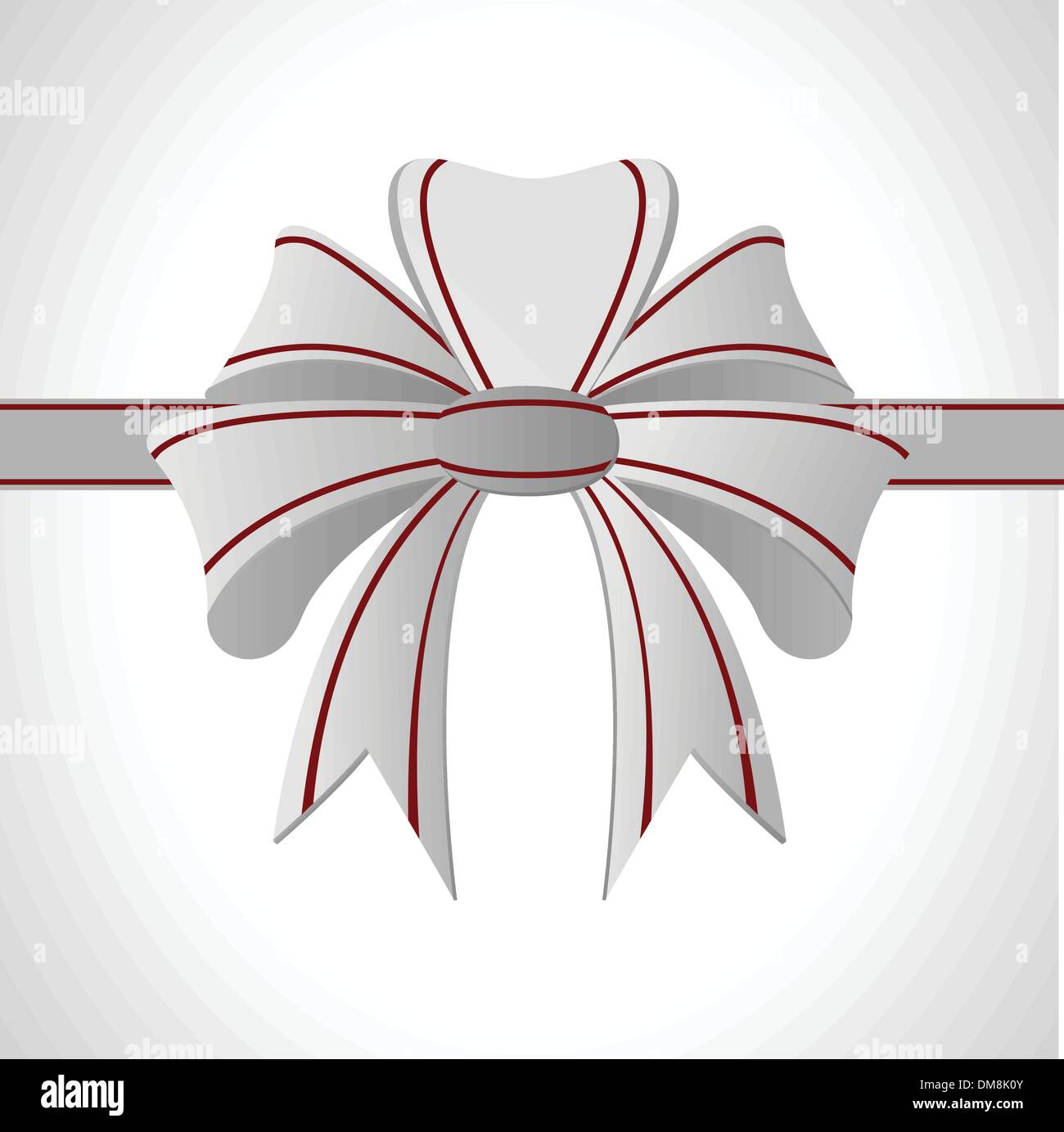 the vector abstract white bow illustration Stock Vector Image & Art - Alamy