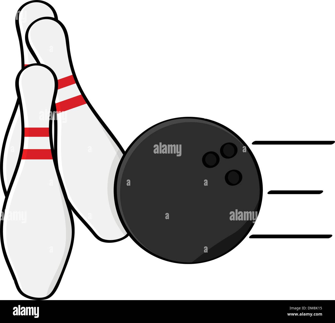 Bowling Cartoon High Resolution Stock Photography and Images - Alamy