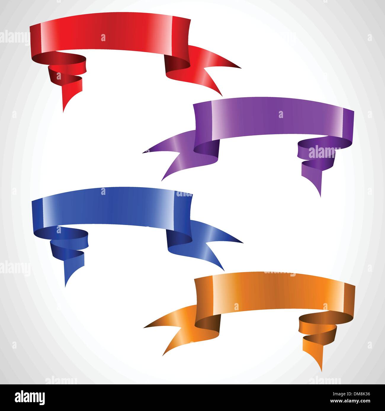 the vector colored ribbon stream Stock Vector Image & Art - Alamy