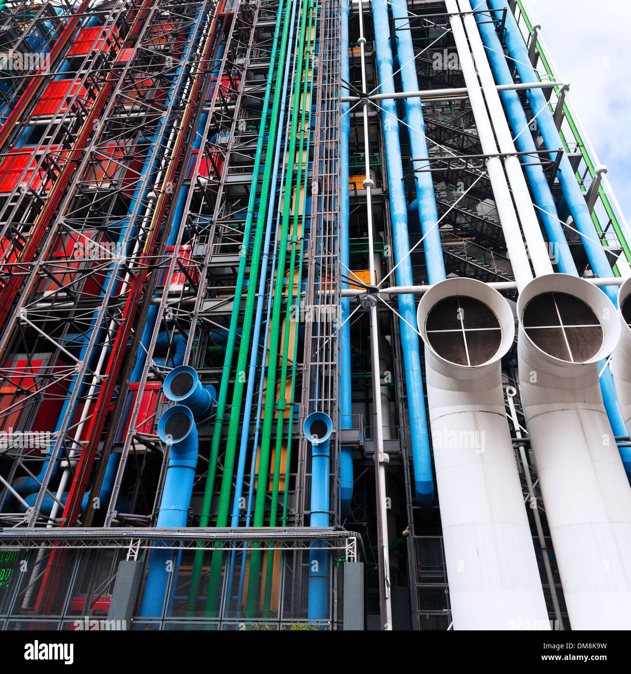 Pipe of pompidou centre hi-res stock photography and images - Alamy