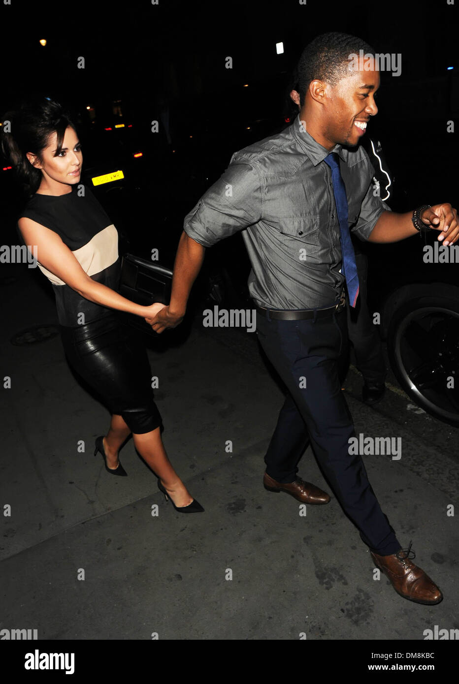 Cheryl Cole enjoys a late dinner with new beau Tre Holloway at Sumosan ...