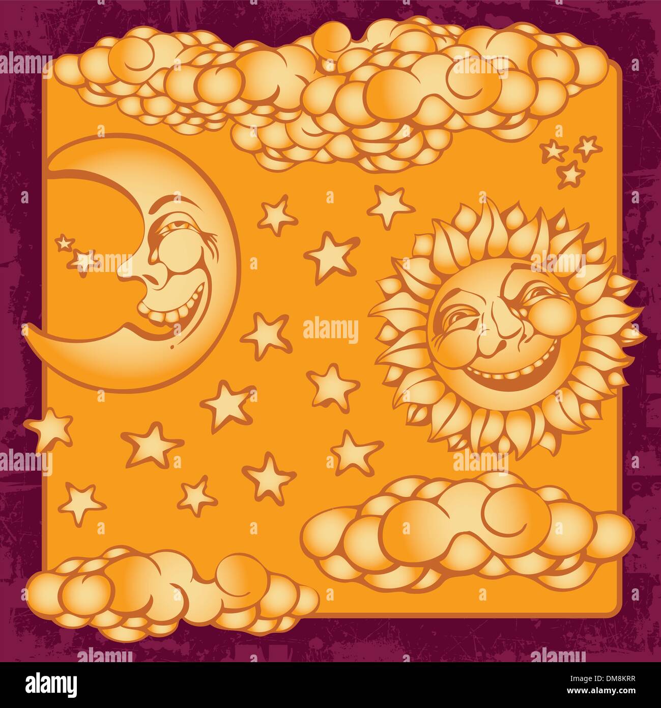 Abstract design clouds Stock Vector Images - Alamy