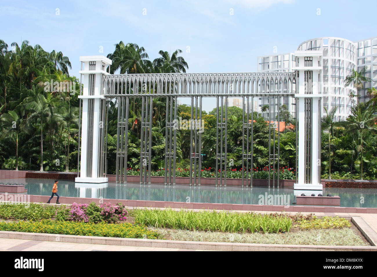 Festival Arch. Istana Park. Singapore Stock Photo - Alamy