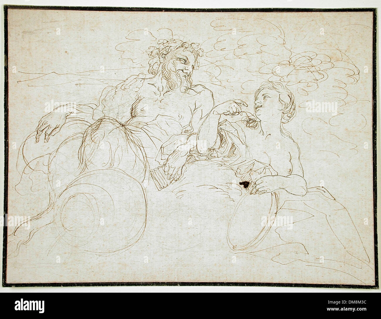 Greek satyr sculpture hi-res stock photography and images - Alamy