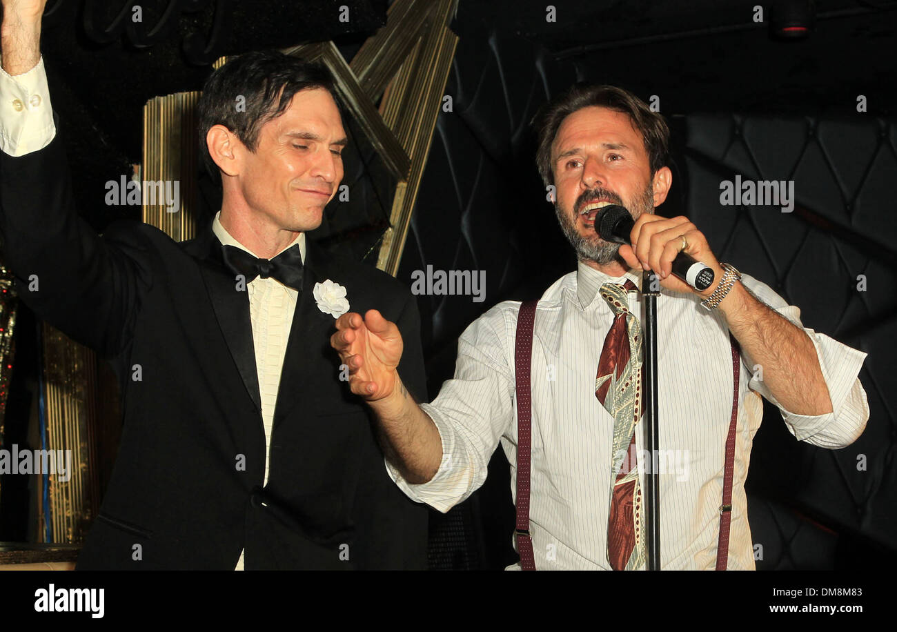 Magician Rob Zabrecky and David Arquette "David Arquette Presents ...