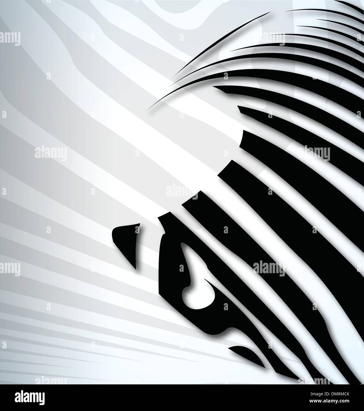 vector zebra abstract background with text Stock Vector Image & Art - Alamy