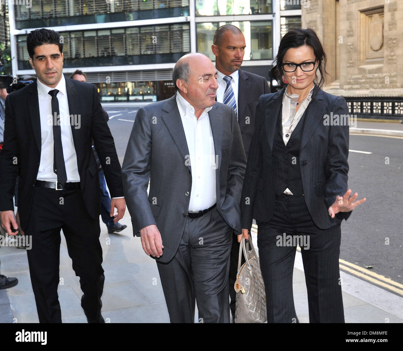 Boris Berezovsky arrives at Royal Courts of Justice for case in ...