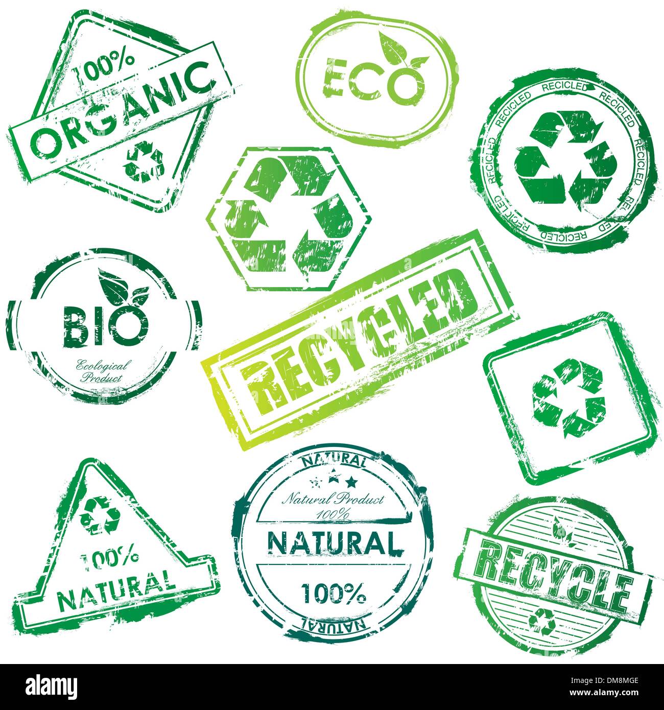 Vector eco stamps Stock Vector Image & Art - Alamy