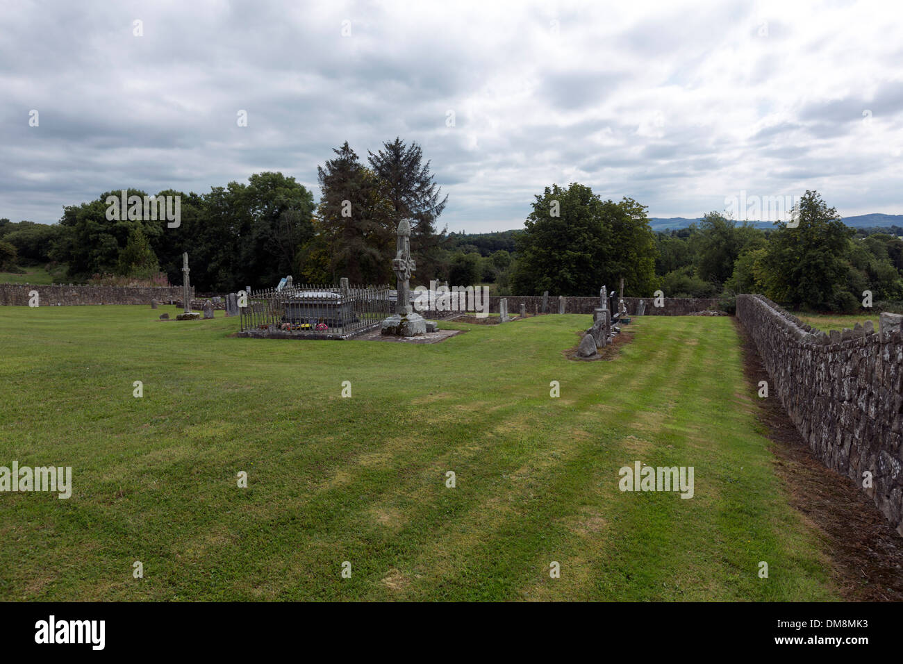 Kilkieran Irish High Crosses Stock Photo - Alamy