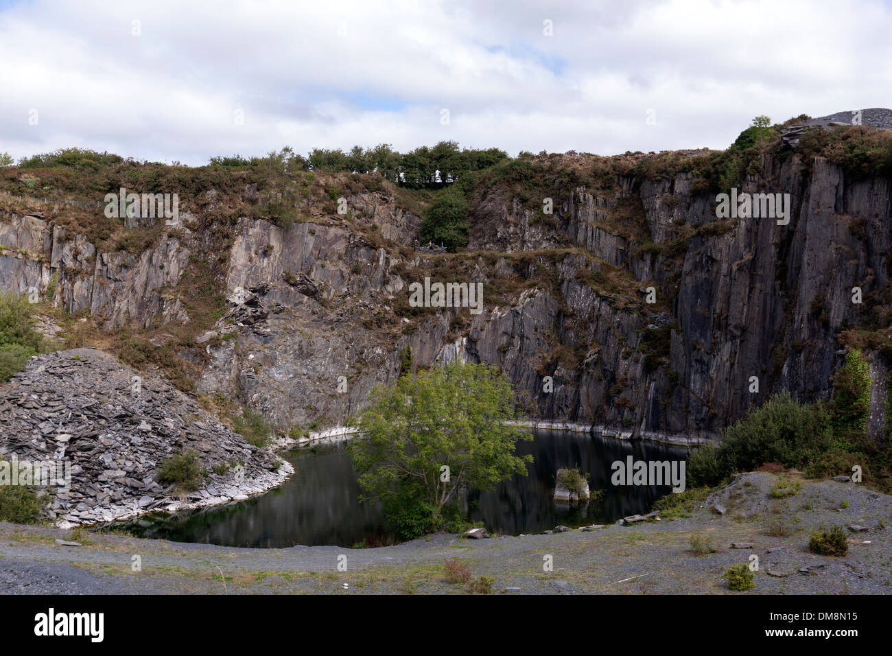 Slate Quarries near Ahenny Co. Killkenny,Ireland Stock Photo - Alamy
